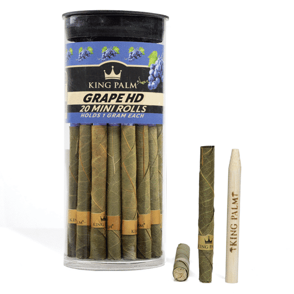 20 Mini Rolls – Grape HD – KingPalm