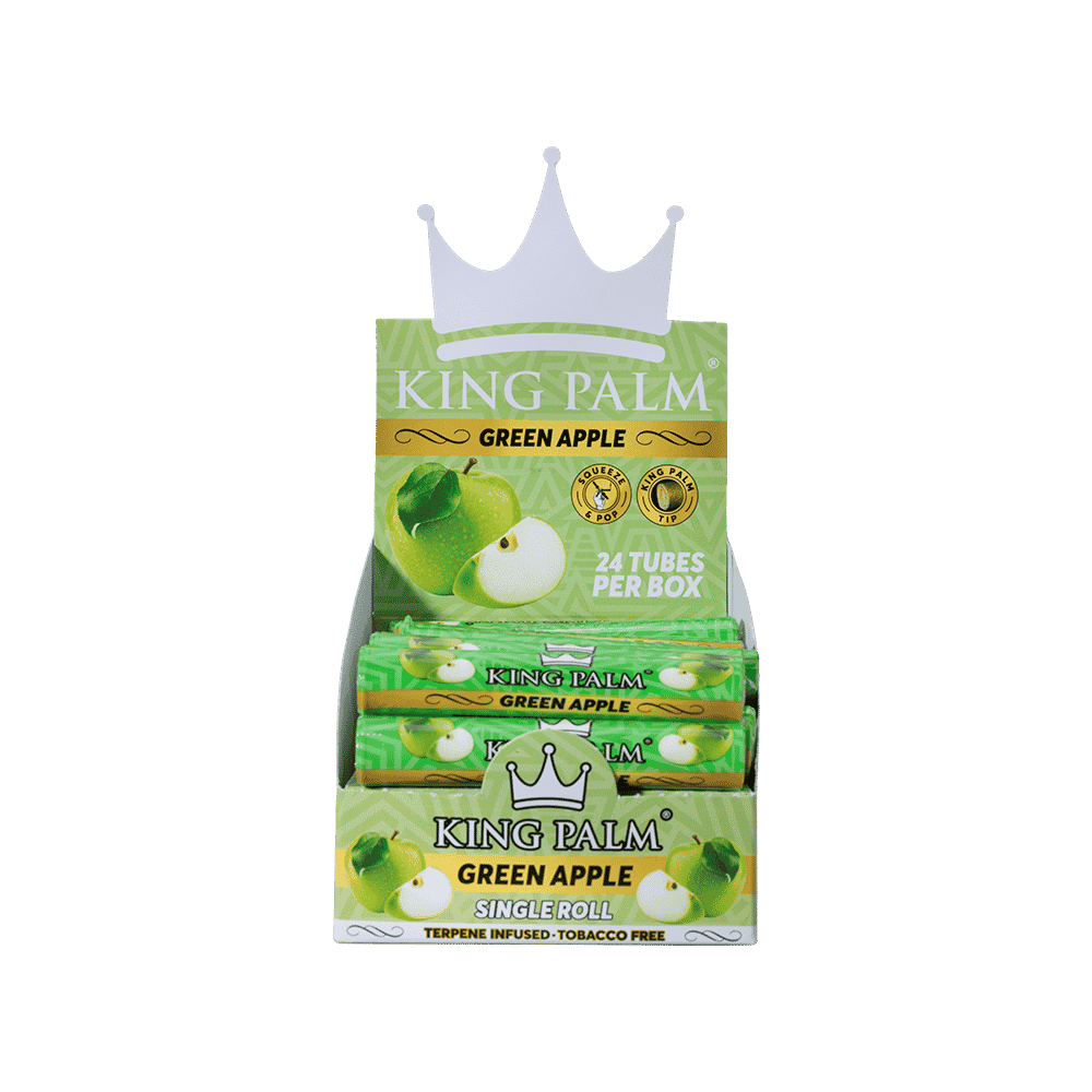 1 Mini Roll – Green Apple Display – KingPalm