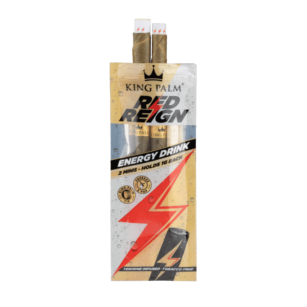 Red Reign (Energy Drink) – 2 Mini Rolls – KingPalm