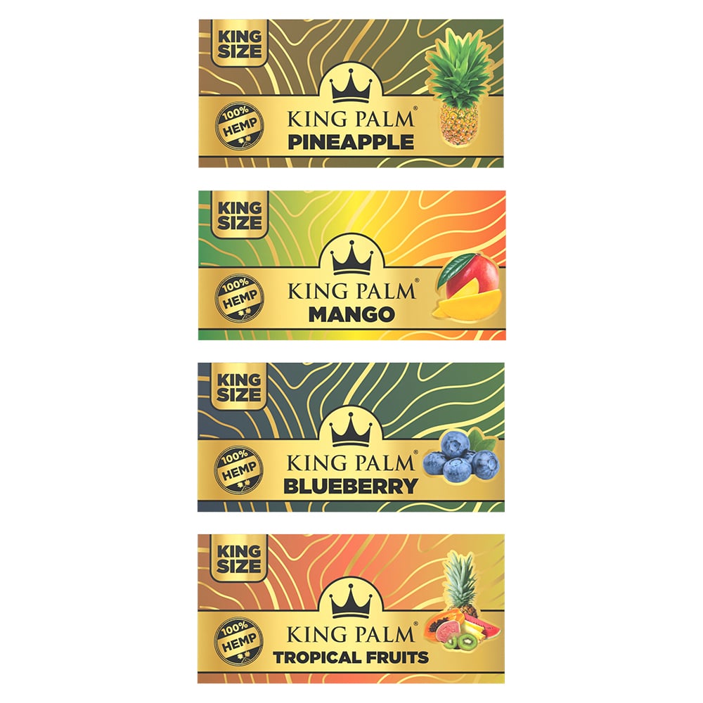 Flavored Hemp Joint Rolling Papers – King Size – KingPalm