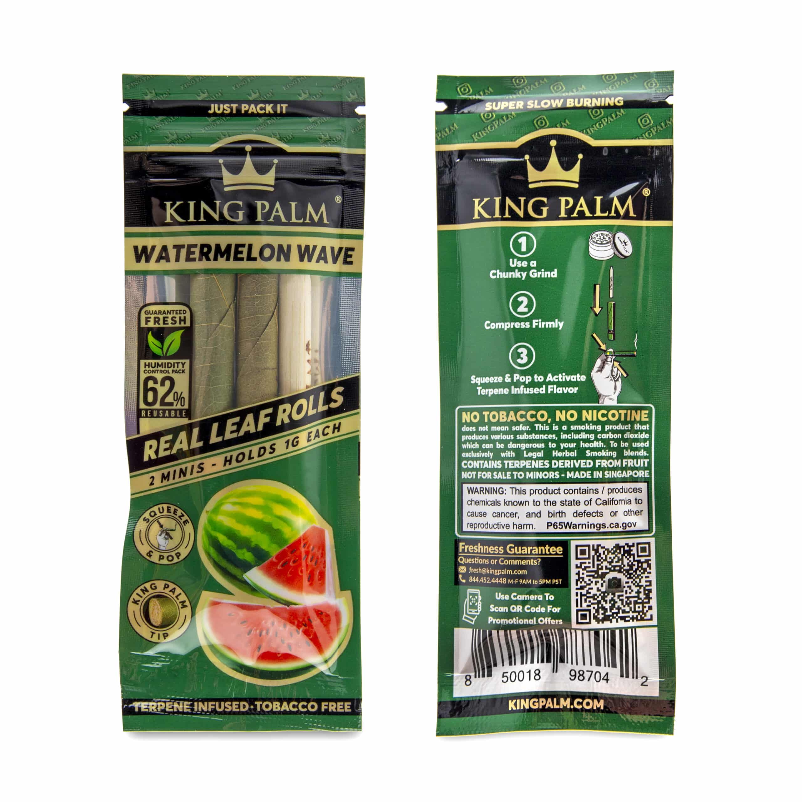 Watermelon Wave – 2 Mini Rolls – KingPalm